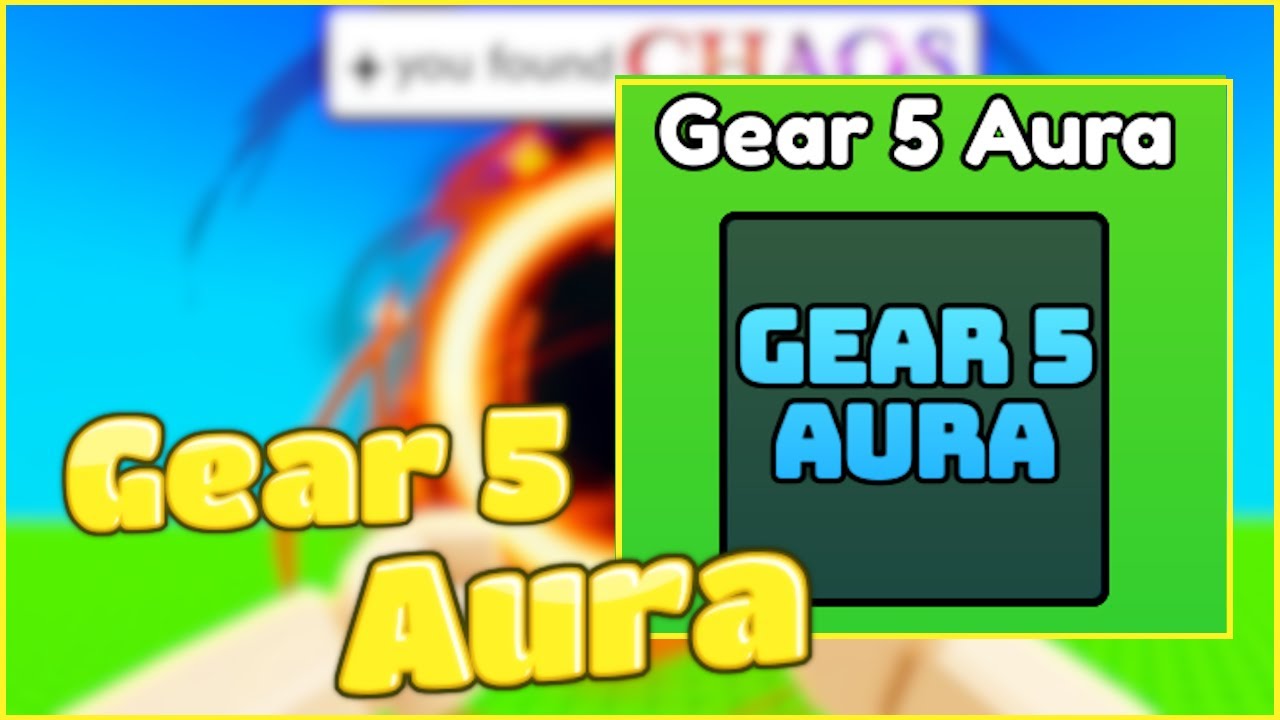 How to find the Gear 5 Aura - Roblox - Find the Auras! - YouTube