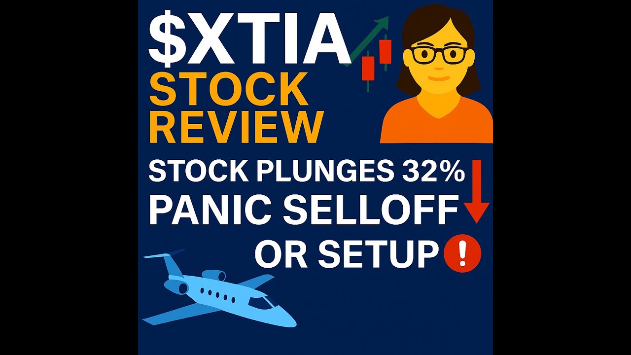 $XTIA Stock Plunges 32% – Panic Selloff or Setup? 🔥 - YouTube