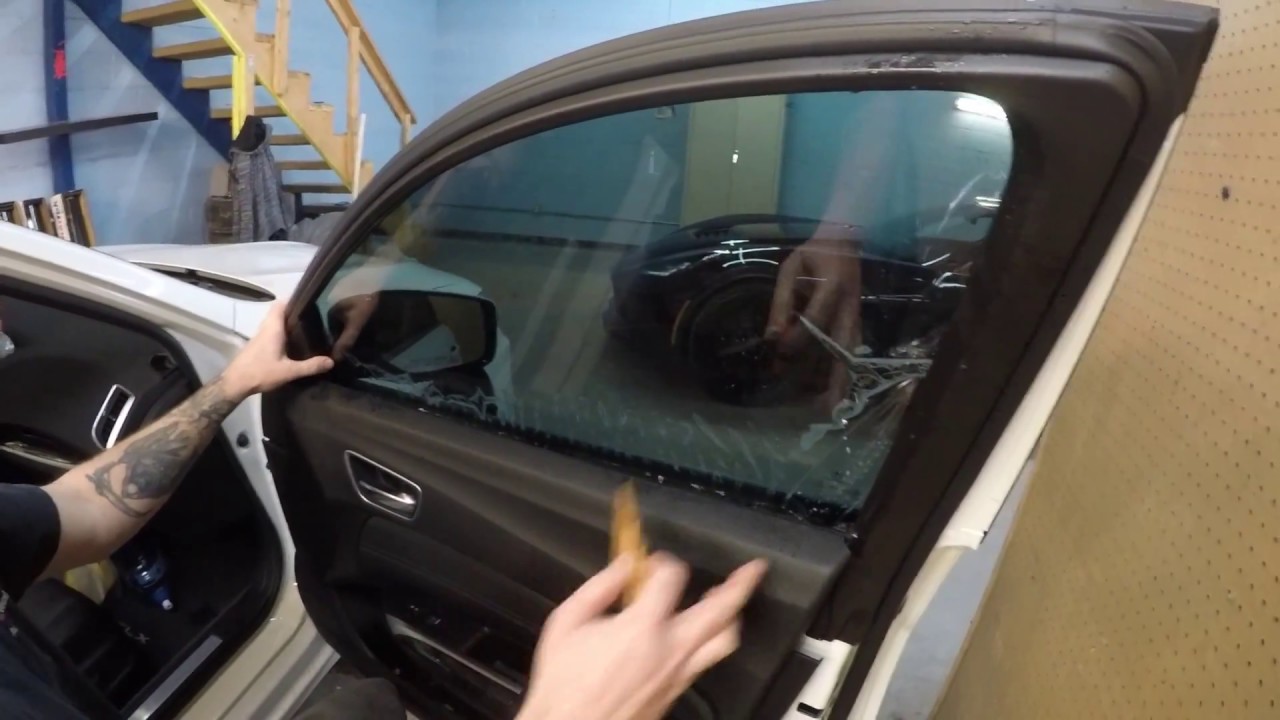 Window Tint Installation - YouTube