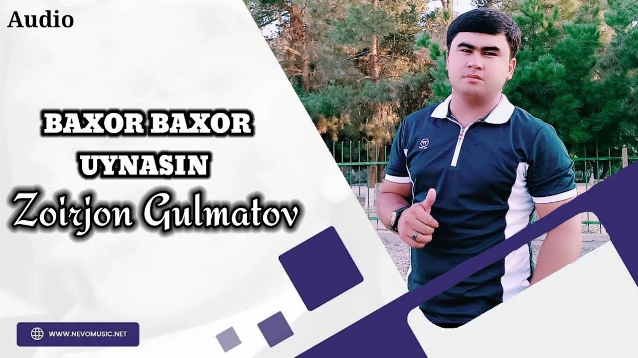 Zoirjon Gulmatov Baxor Baxor Uynasin 2024 @ZoyirjonGulmatov - YouTube
