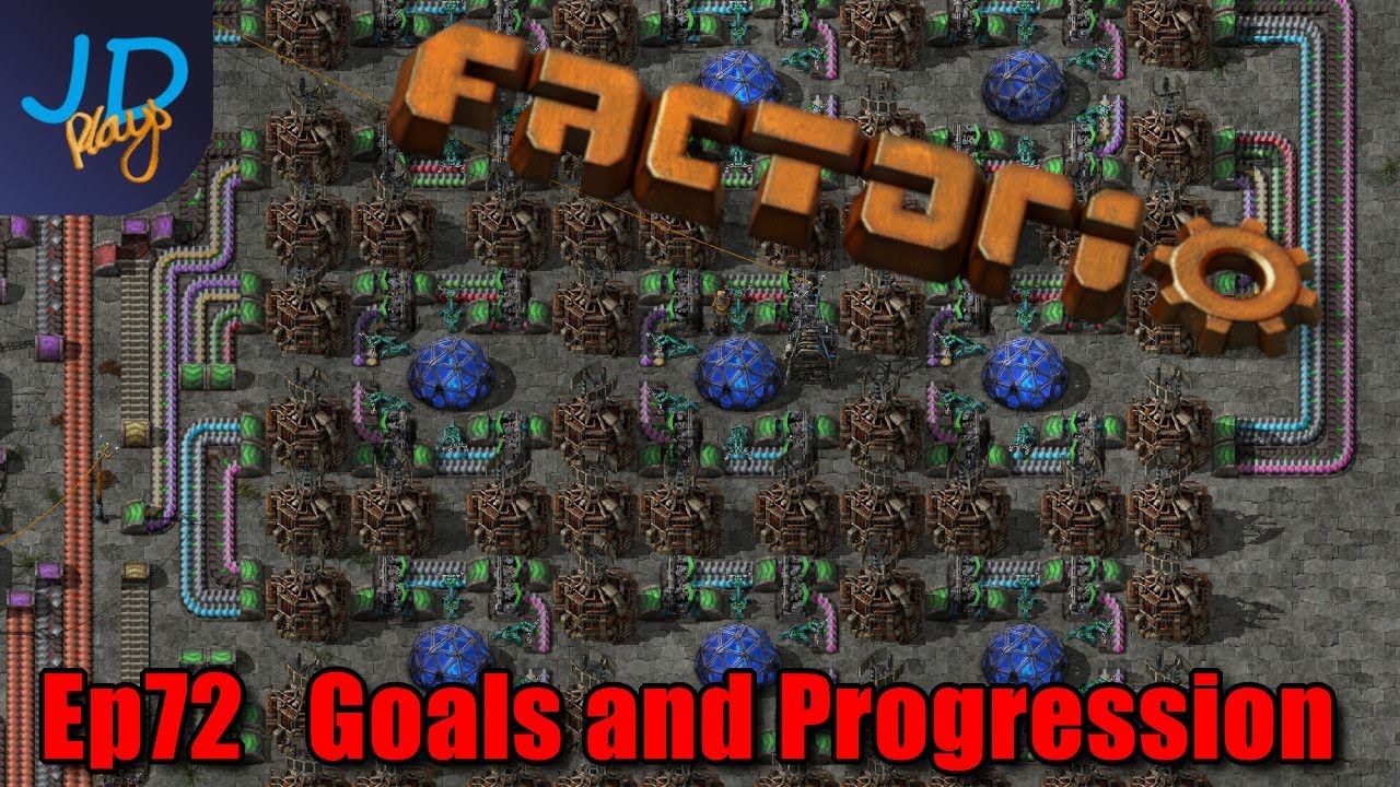 Goals and Progression Ep72 | Factorio Biter Hell | Gameplay, Lets Play ...