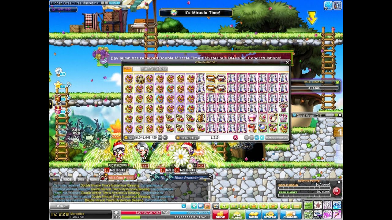 Maplestory [GMS] [Khaini] Miracle Cubes Part 1 - YouTube