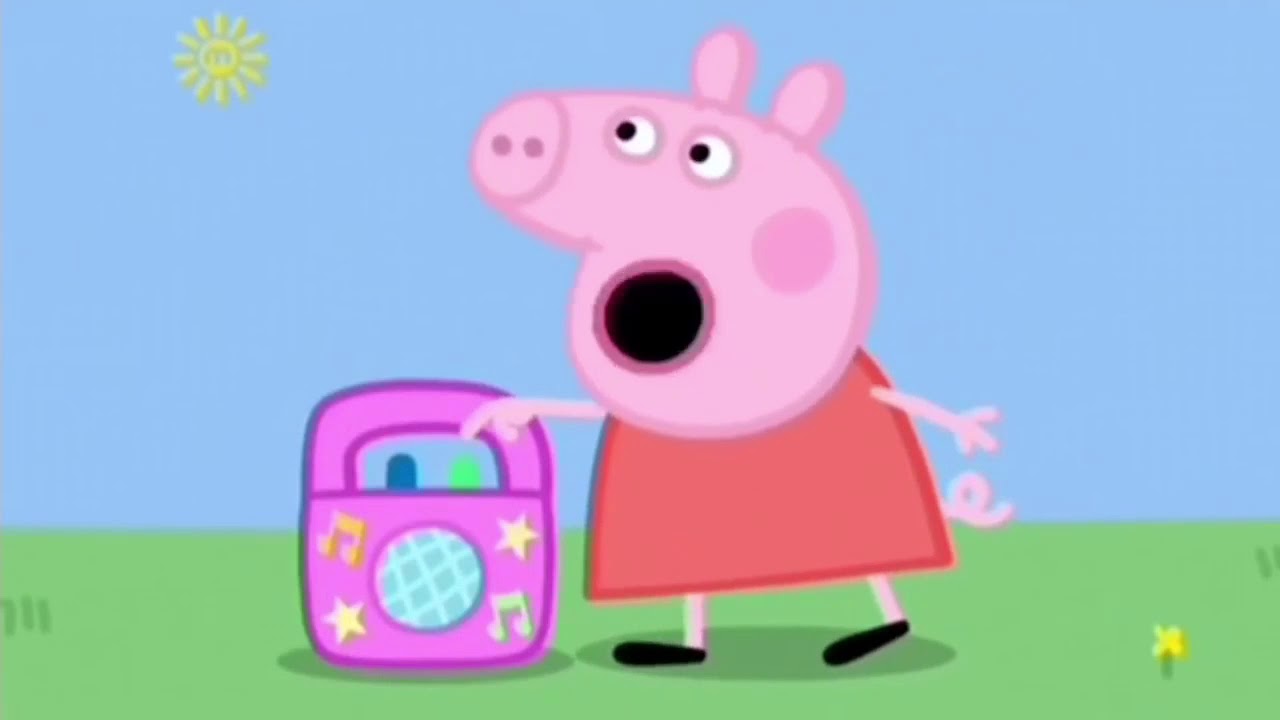 Peppa pig listening to WAP by Cardi B and Megan Thee Stallion - YouTube