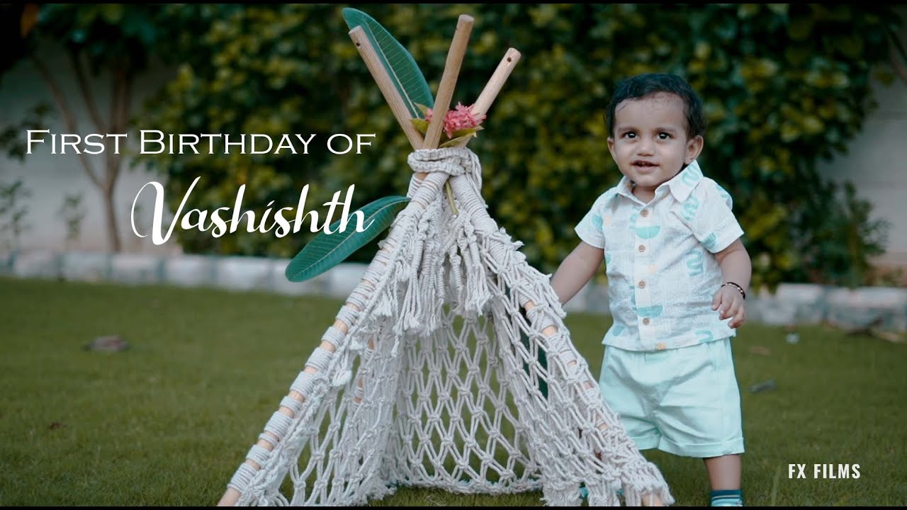 Pre Birthday Shoot || First Birthday of Vashishth || Baby Birthday ...