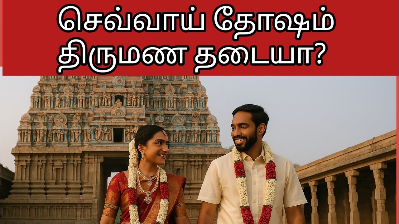 செவ்வாய் தோஷத்தால் திருமணம் தடையா? இந்த பரிகாரம் செய்யுங்க | sevvai ...