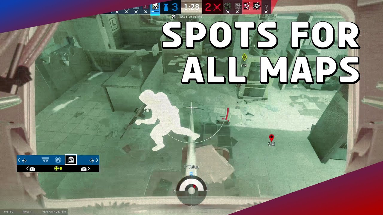 MAESTRO Evil Eye spots for EVERY RANKED MAP - YouTube