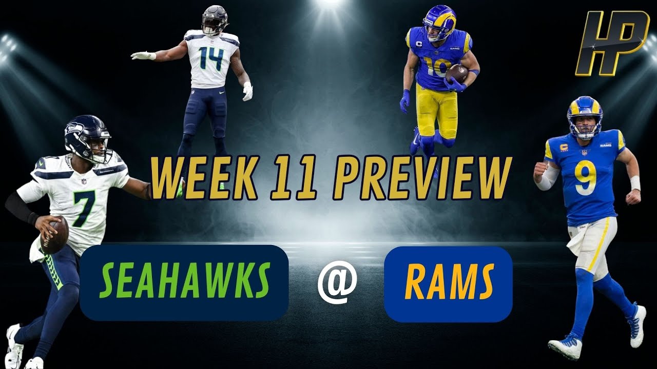 High Point Sports Seahawks Rams Week 11 Game Preview - YouTube