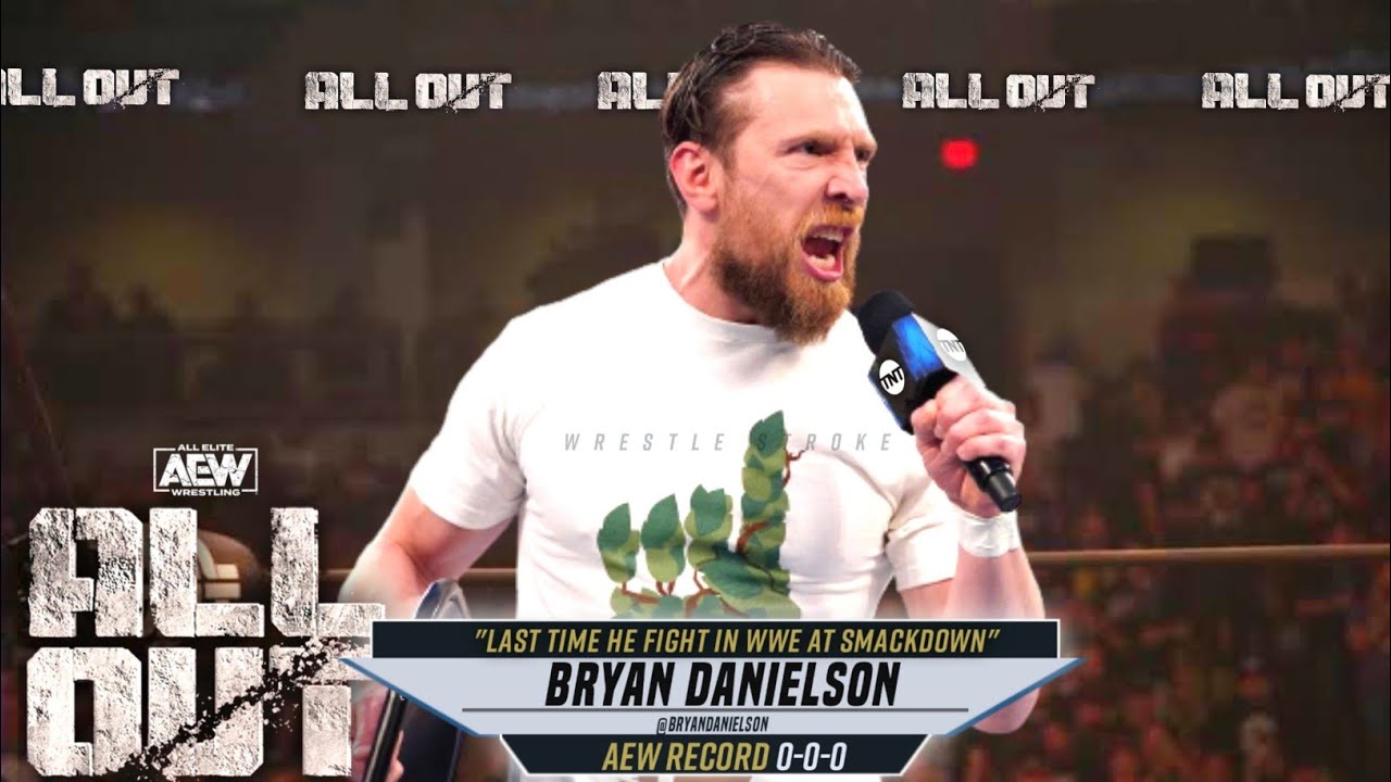 Bryan Danielson Debut To AEW ALL OUT 2021 | AEW ALL OUT 2021 Daniel ...
