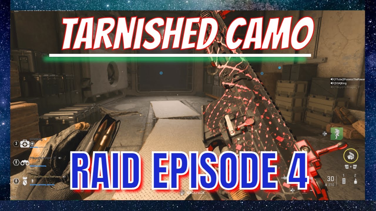 Tarnished camo (Classified) Raid Episode 4 MW2 - YouTube