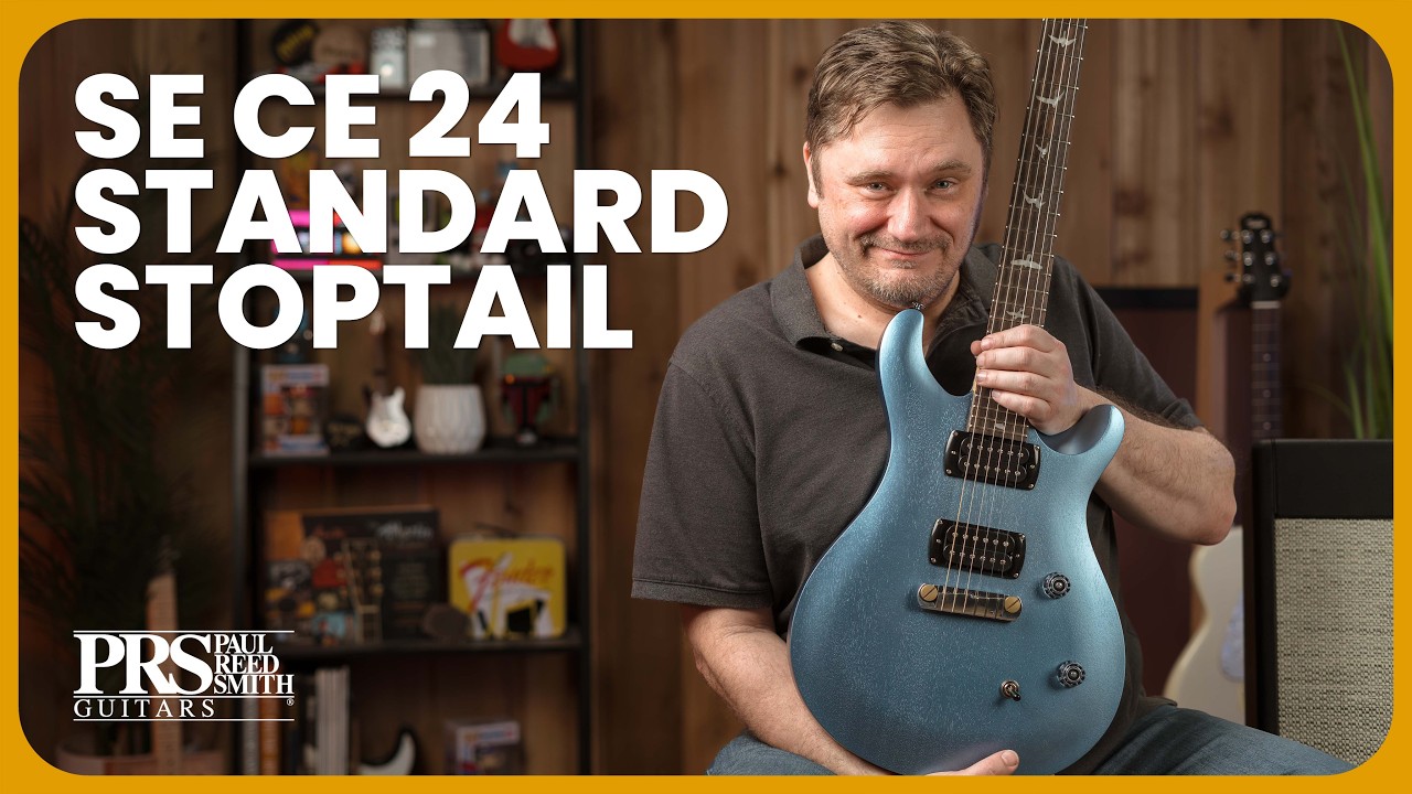 Paul Reed Smith SE CE 24 Standard Stoptail (2025) - Ice Blue Metallic ...