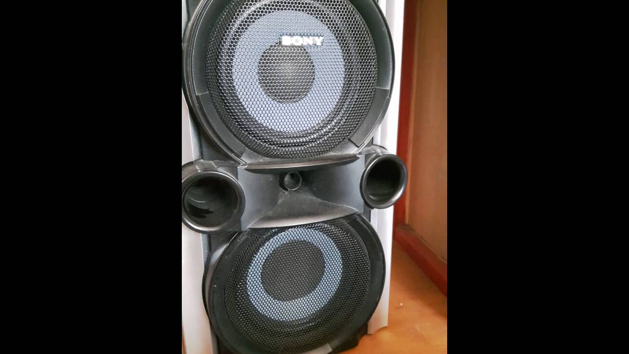 Sony Mhc-Ec77 excursion - YouTube