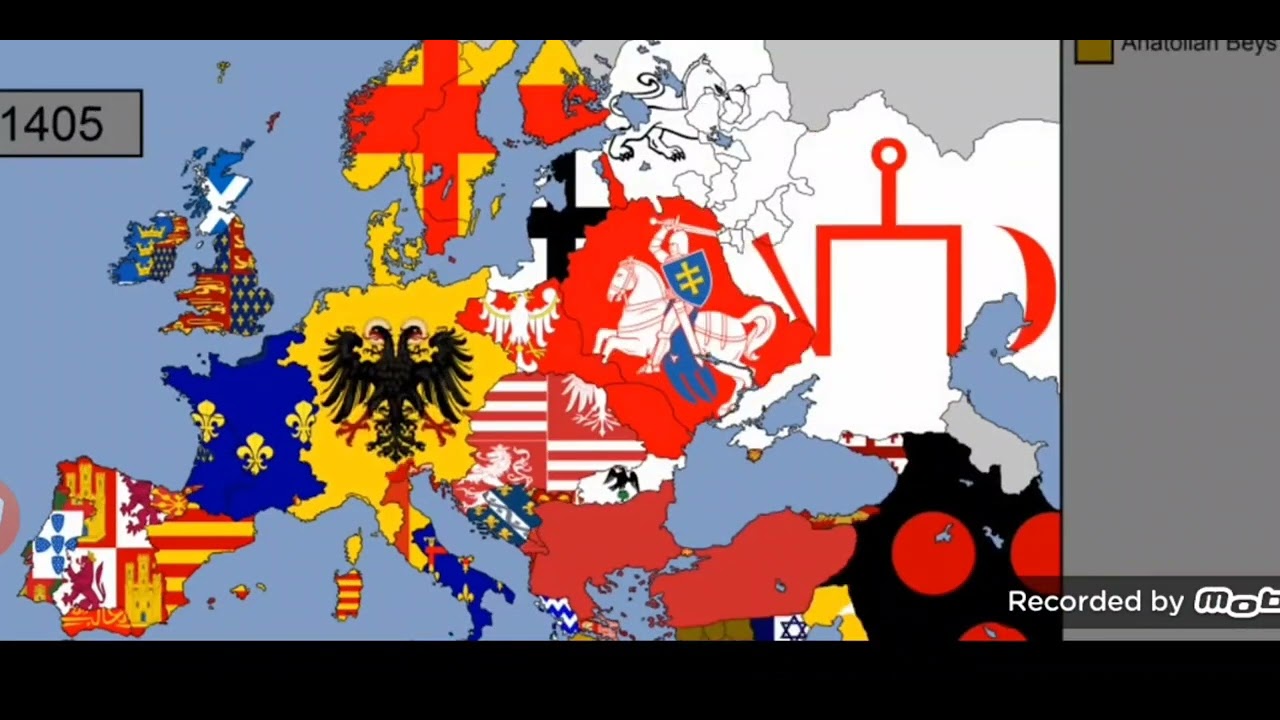 évolution de l Europe - YouTube
