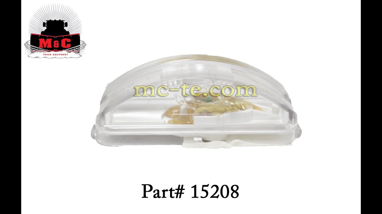 Truck-Lite Clear Model 15 Rectangular Sealed Lamp 15208 - YouTube