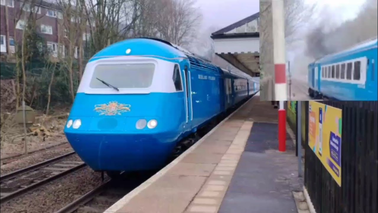 (Scream and Clag!) The midland pullman (the whitby jet) arrives and ...