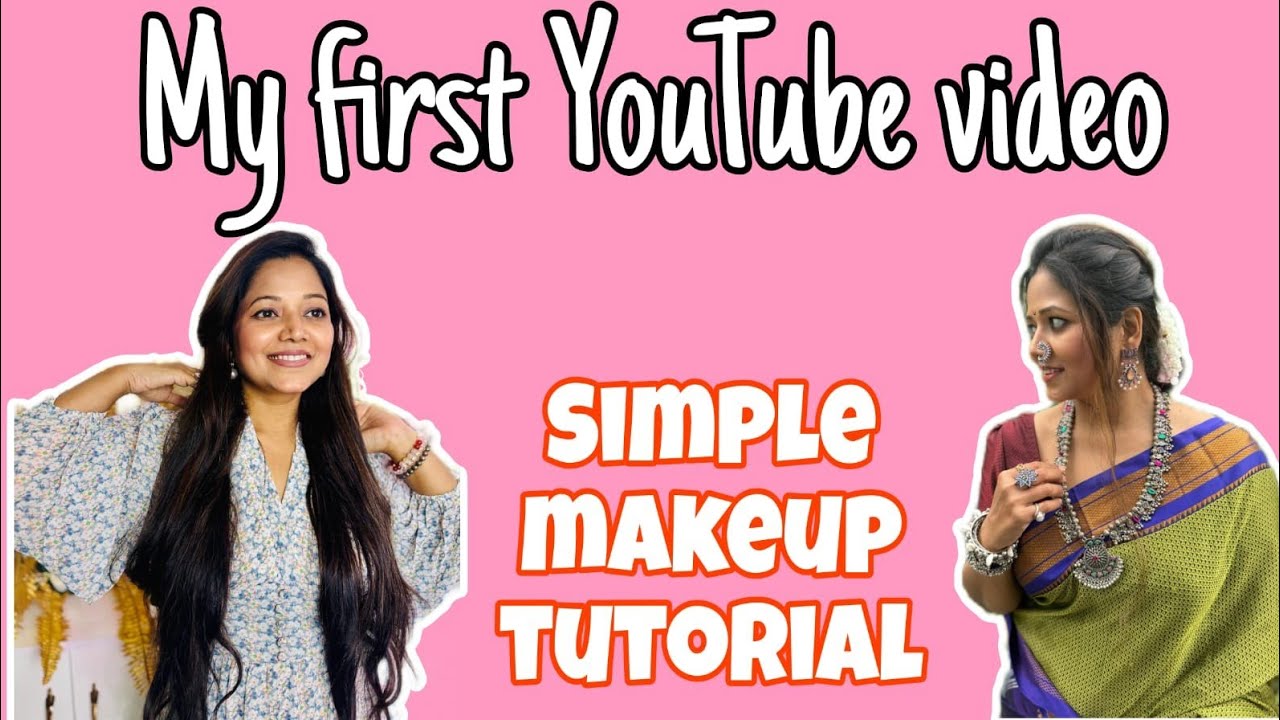 “My first youtube video” simple makeup tutorial - YouTube