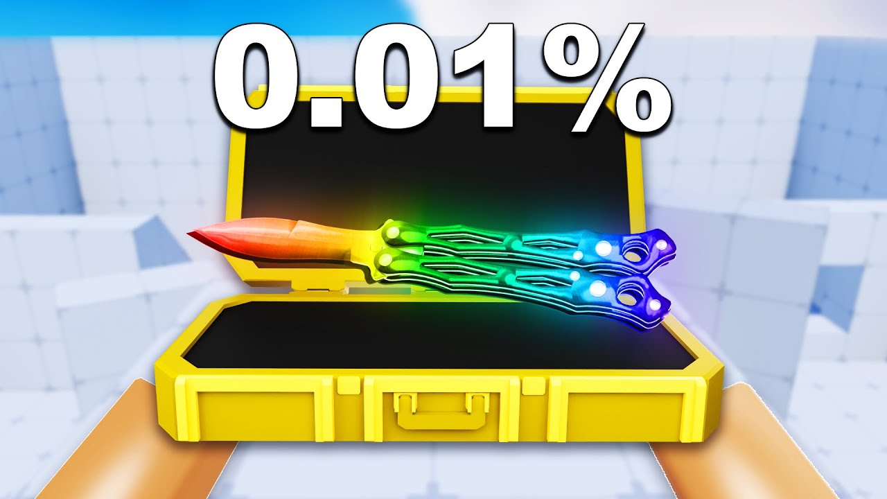 I UNBOXED 100 RAREST SKINS IN RIVALS... (Roblox) - YouTube