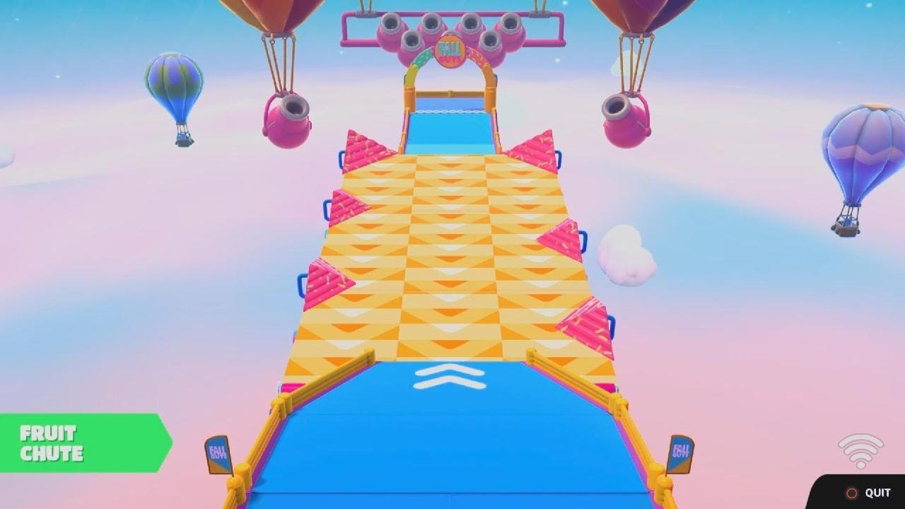 Easy fruit chute 1st with yeetus | Fall guys - YouTube