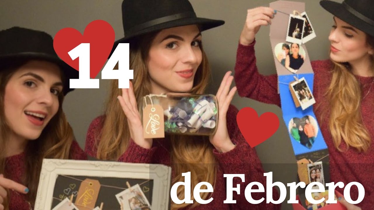 DIY 3 Ideas de Regalos para el Día del Amor y la Amistad|San Valentín ...