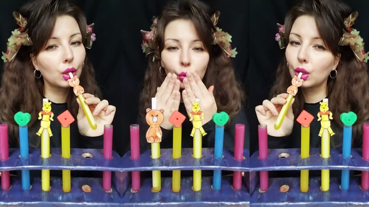 {ASMR} RAINBOW VARIETY DRINKS 신기한물먹방 ASMR DRINKING sounds #ASMRDRINKING ...