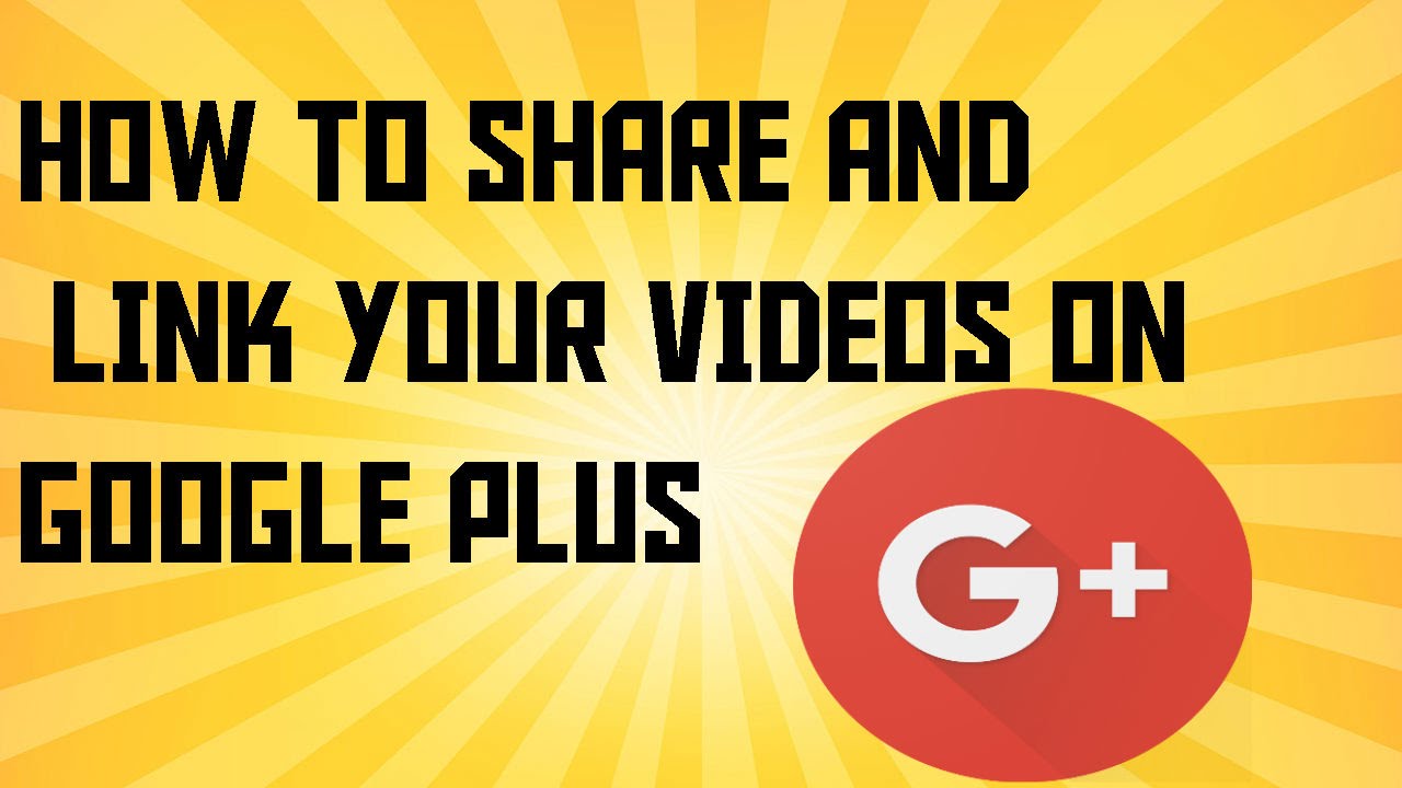 How To Connect Your YouTube Channel To Google+ - YouTube