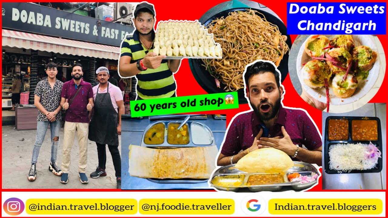 Chandigarh Food Tour | Places to visit | Oldest Sweet shop in Tricity ...
