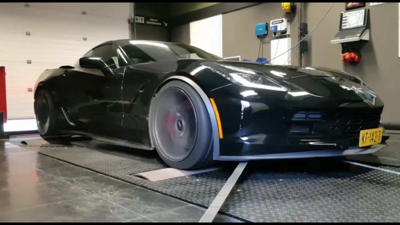 Dyno vid van Procharged Corvette C7 gebouwd voor Nederlandse klant ...