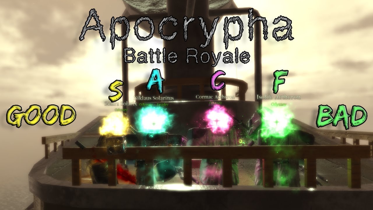 "My Squad of Liabilities" - Roblox Apocrypha Battle Royale: Nine - YouTube