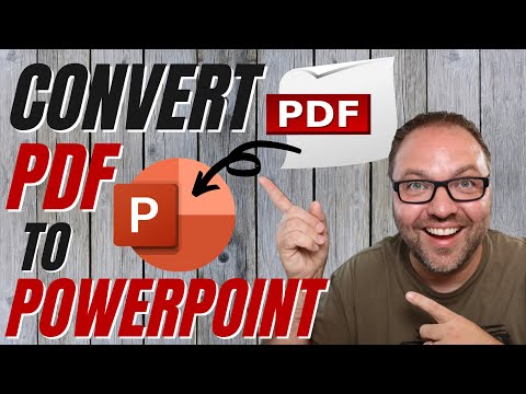 PDF'yi PowerPoint'e Dönüştürme | ücretsiz | PDF'den PPTX'ye