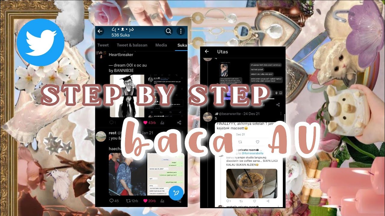Cara baca AU di Twitter || Step by step baca AU - YouTube