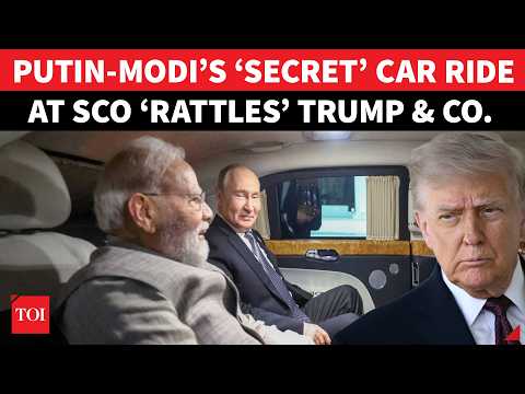 ‘WORLD DOMINANCE’: Putin-Modi’s ‘Car Diplomacy’ Returns At SCO; SHOCK Defiance To U.S’ ‘Arrogance’