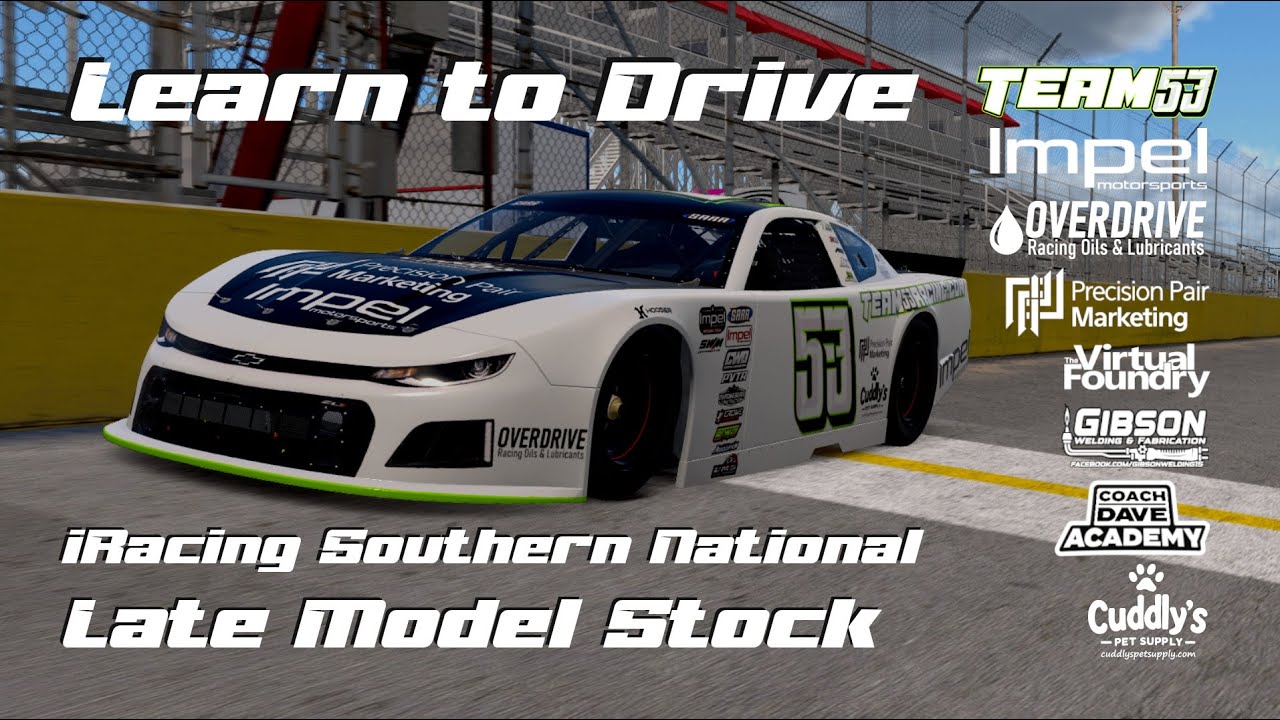 Learn to Drive Southern National in a Late Model Stock for 2025 S3 Week ...