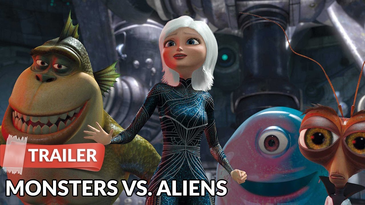 Monsters Vs. Aliens (2009) Trailer HD | Reese Witherspoon | Rainn ...