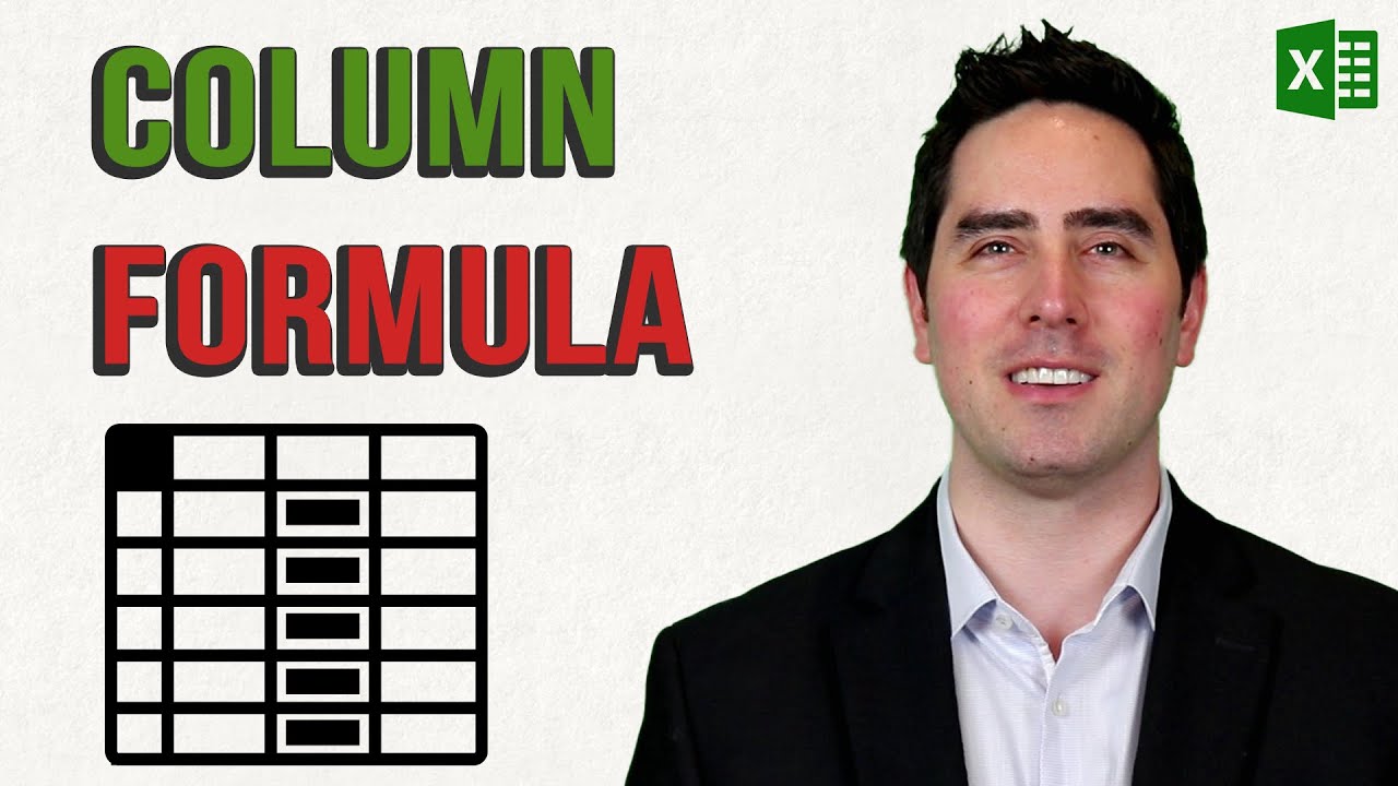Column Formula In Excel YouTube column-formula-in-excel-youtube