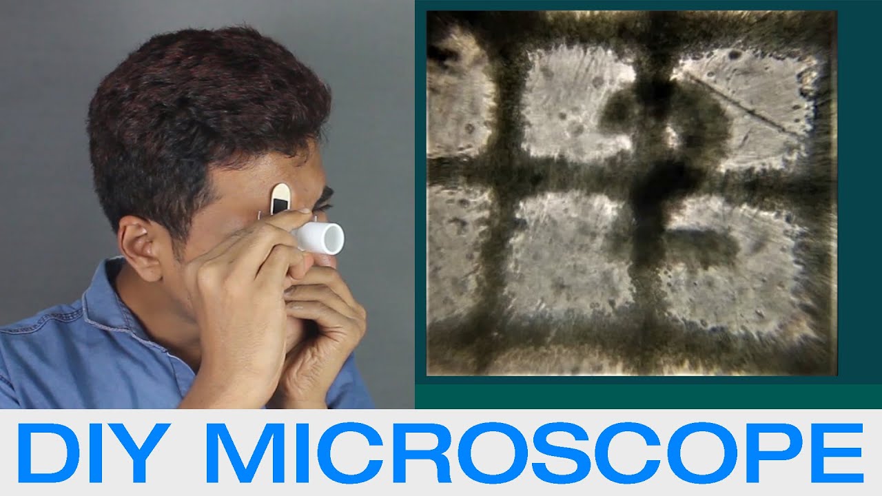 DIY Microscope | ThinkTac | DIY Science - YouTube