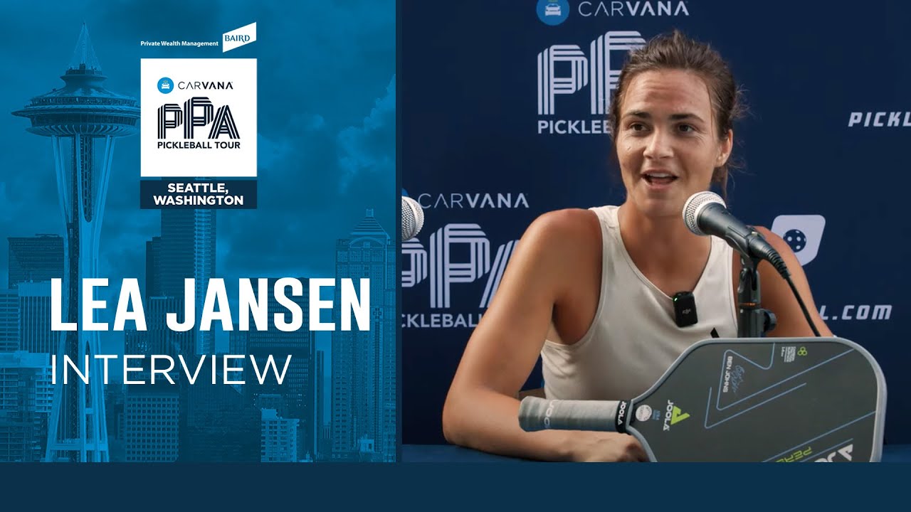 LEA'S LAST TIME PLAYING SINGLES?! Lea Jansen Women's Singles Finalist ...