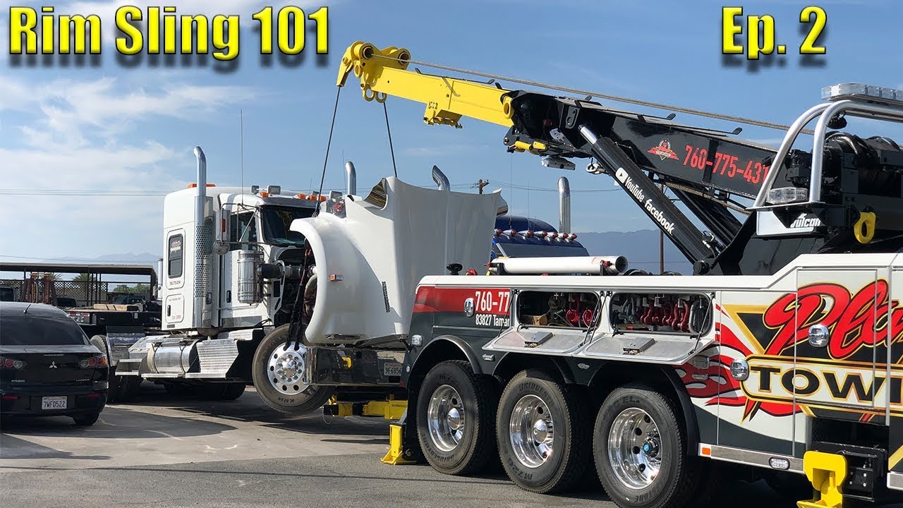 Lifting Trucks With No Lift Pins | Rim Sling 101 | Ep 2 - YouTube