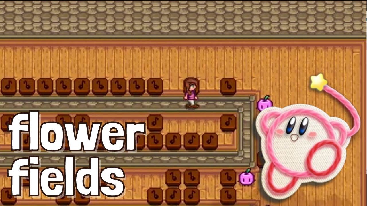 Stardew Valley | Kirby's Flower Fields on Flute Blocks - YouTube