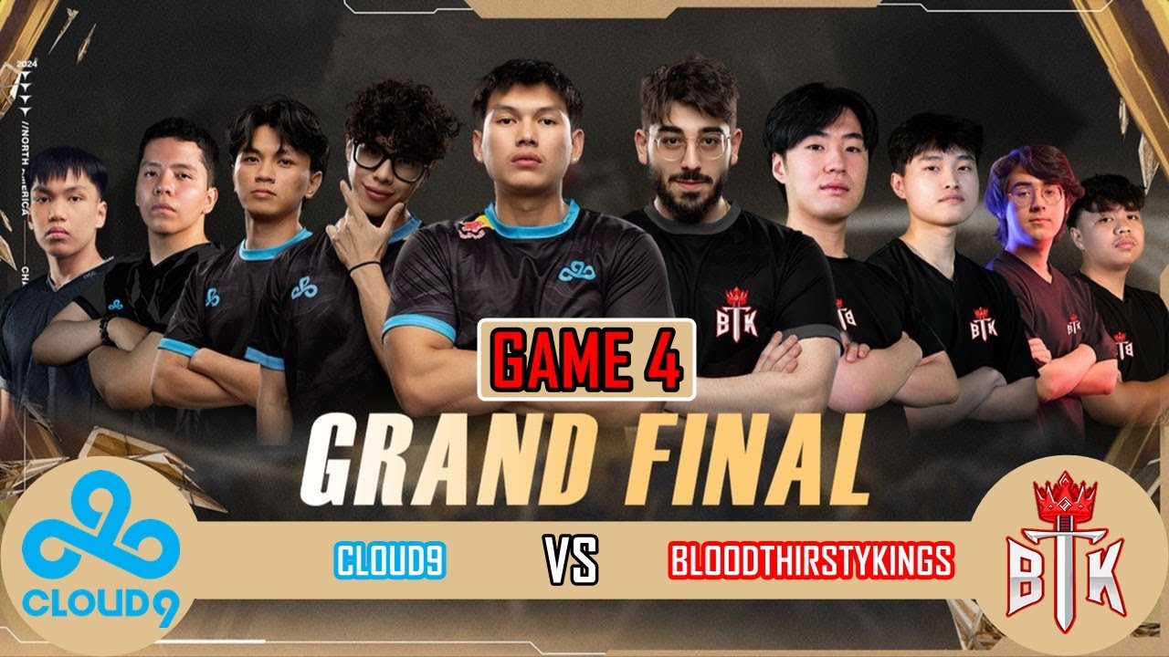 CLOUD9 VS BLOODTHIRSTYKINGS - GAME 4 | GRAND FINAL - 2024 NACT FALL ...