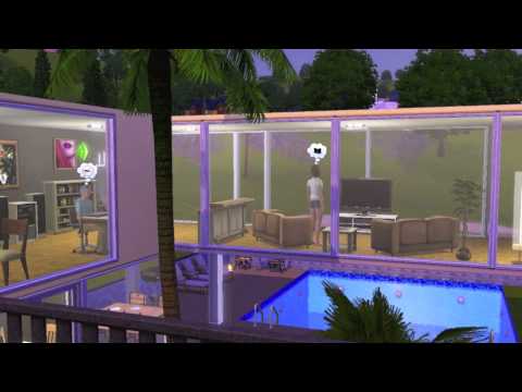 The Sims 3 - Atrium House - YouTube