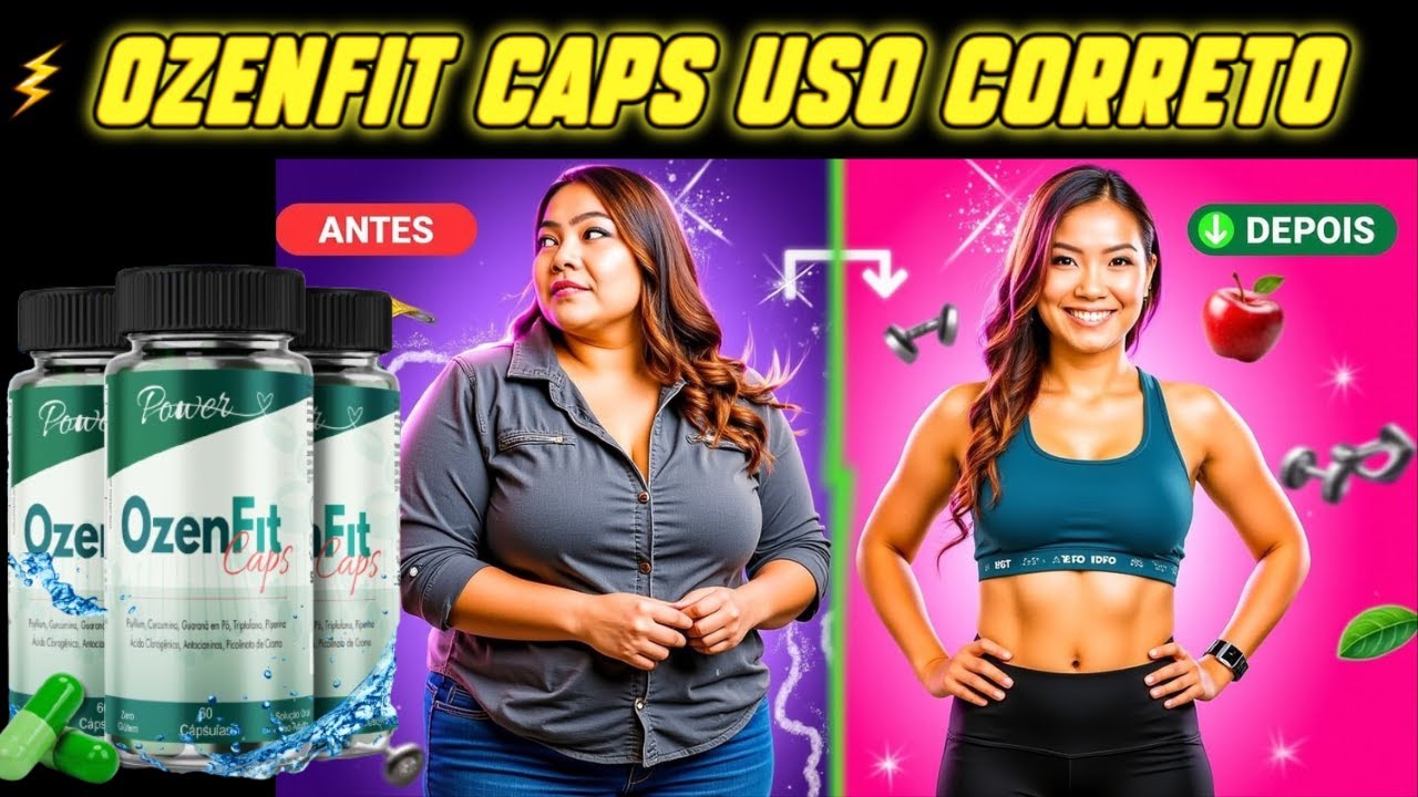 Ozenfit Caps Como Usar | Use da Forma Correta | Ozen fit Caps - YouTube