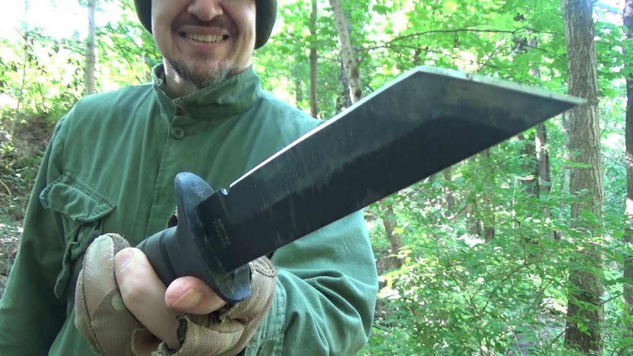 The Brutal Ontario SP-12 Tanto Combat And Field Knife. Review, My ...