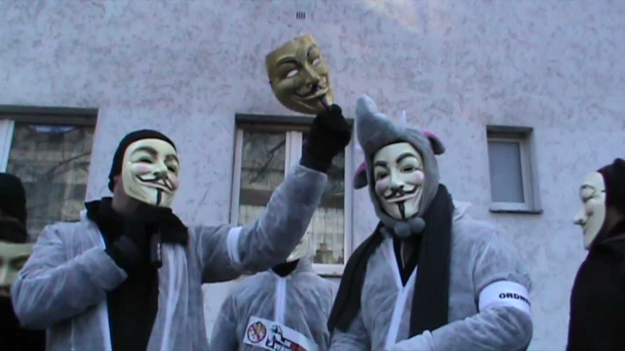 Anonymous Berlin - 5 Years Chanology [Chanology Germany] - YouTube