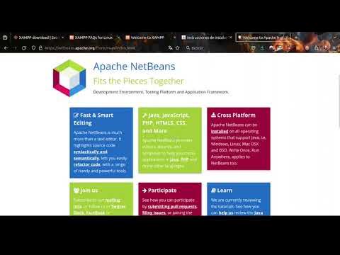 Instalaccion de Xampp y NetBeans en Linux - YouTube