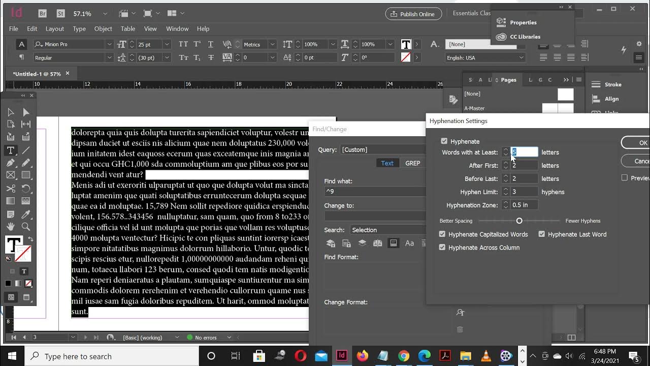 INDESIGN GREP 2 - YouTube