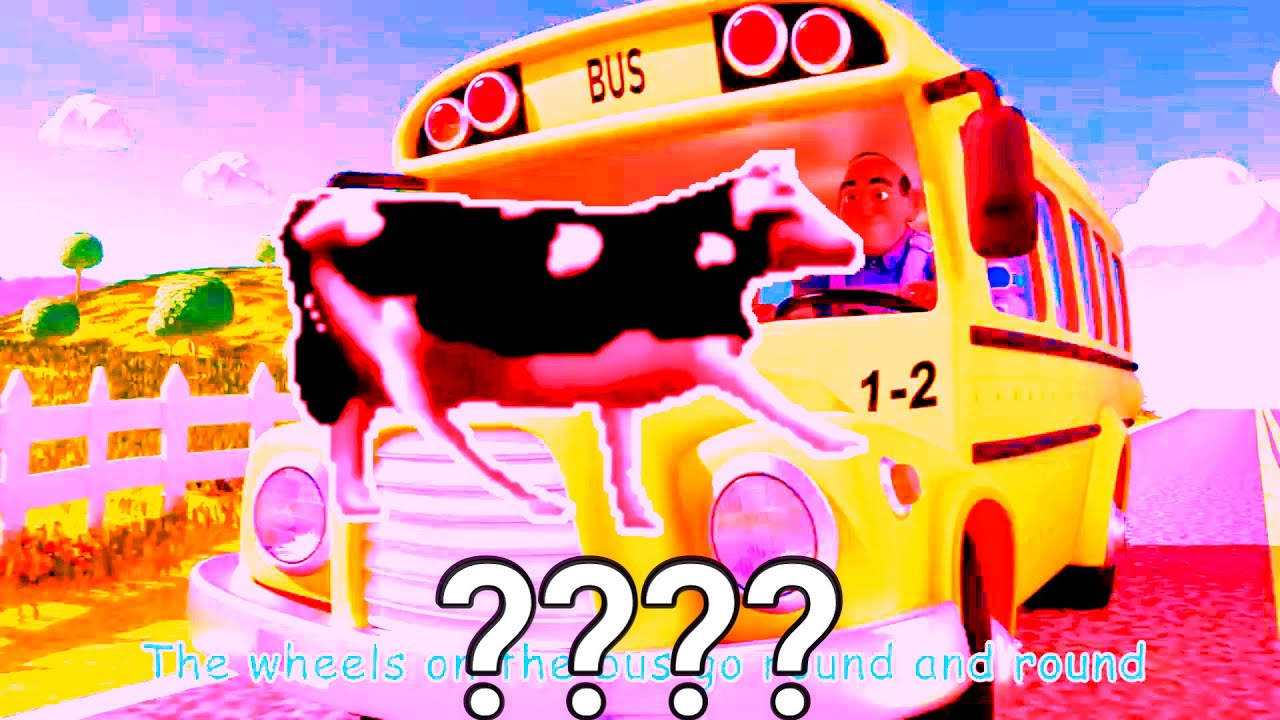 Wheels on The POLISH COW CoComelon || Sound Variations pt9 - YouTube