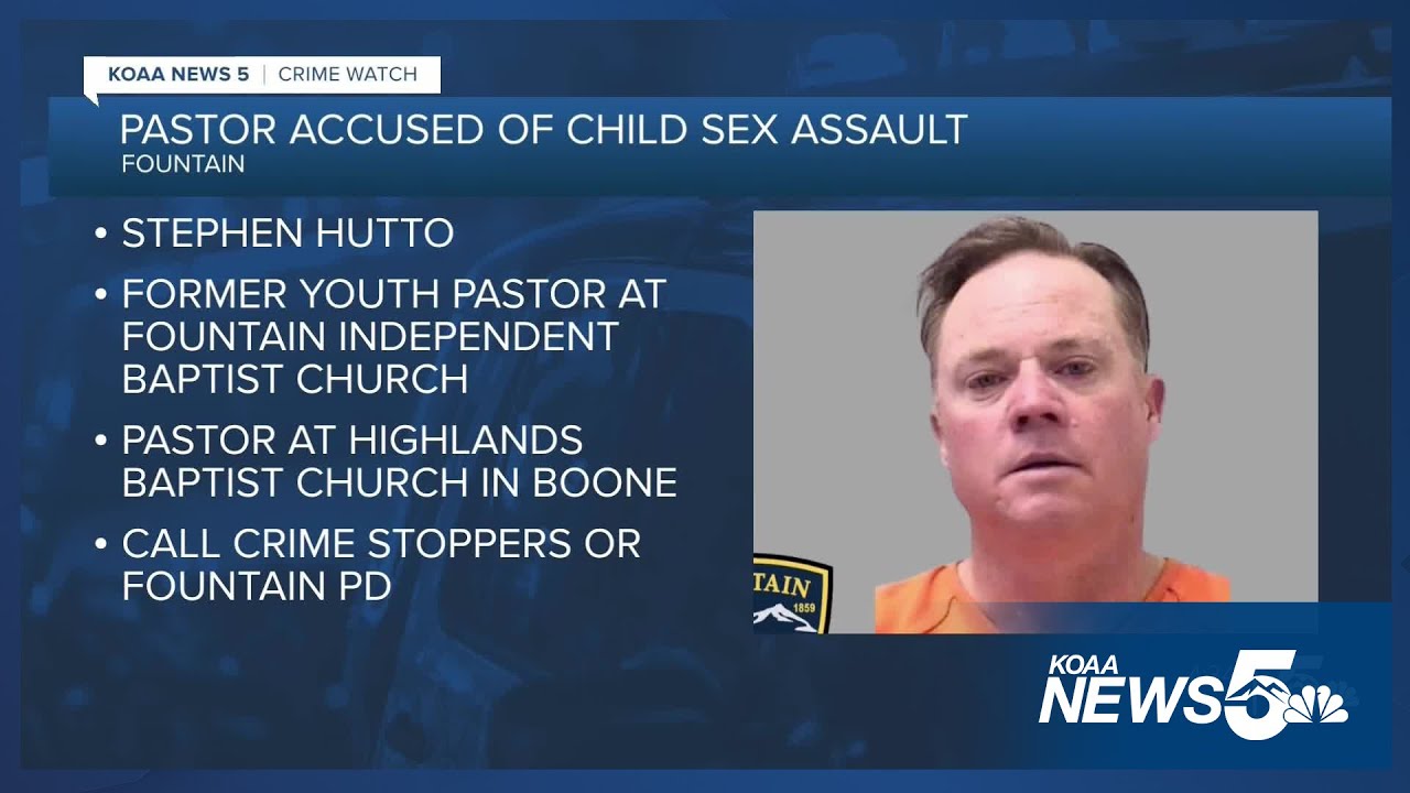 Former Fountain youth pastor arrested for alleged sexual assault on a ...