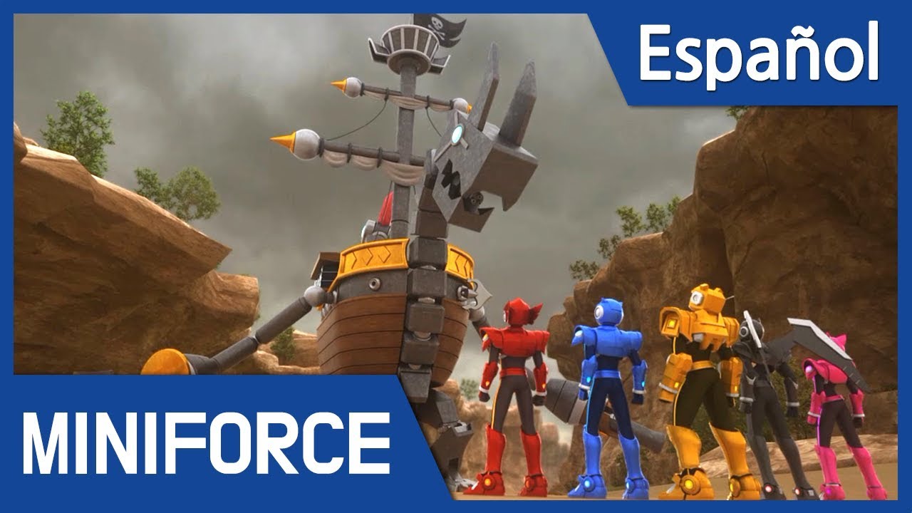 (Español Latino) MINIFORCE Capítulo 46 - SHAKU, EL REY PIRATA 2 - YouTube