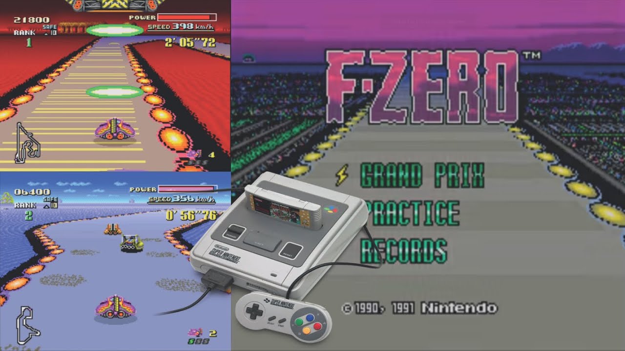 F-Zero SNES - C&M Playthrough - YouTube
