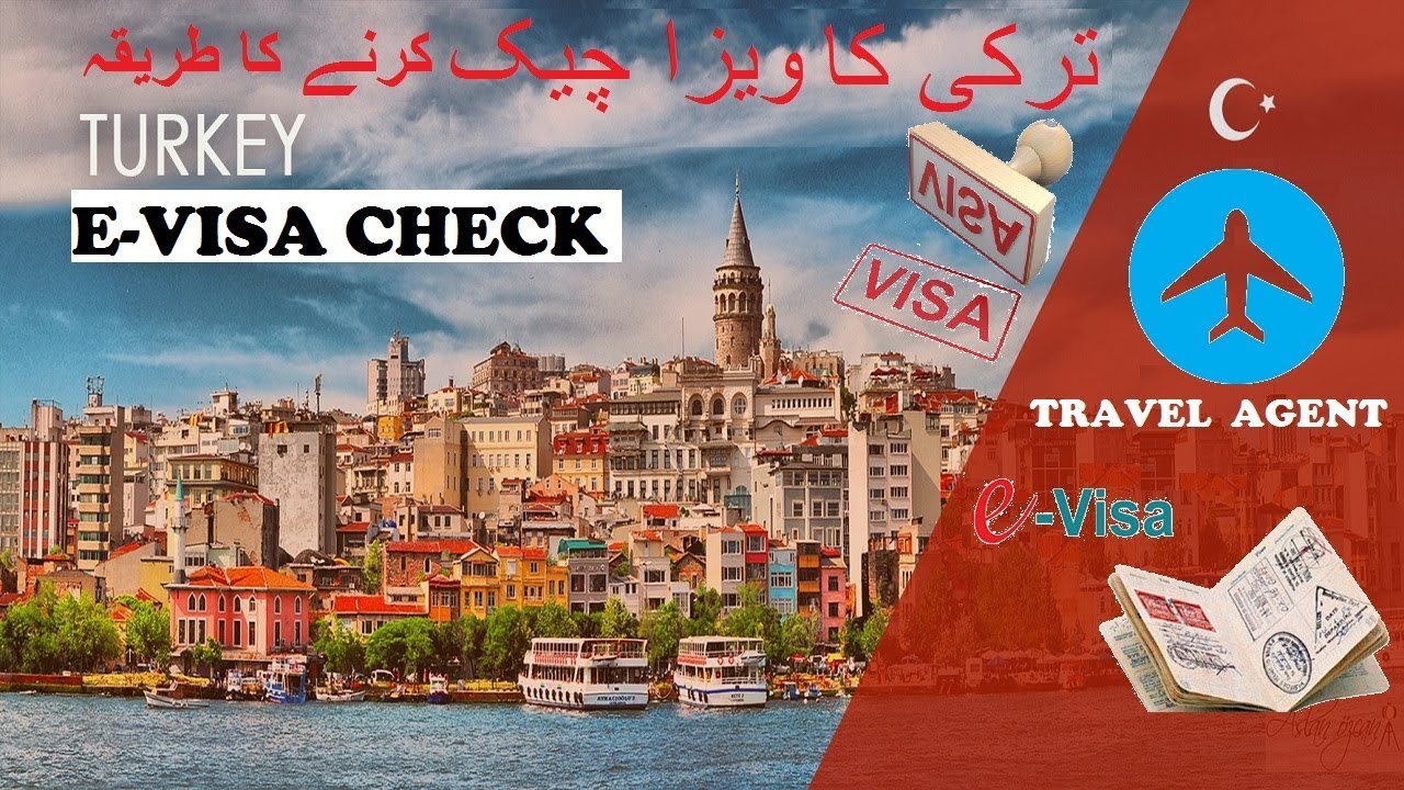 TURKEY E VISA CHECK 2023 - Turkey ka Visa Online Check Kary ka Trika ...