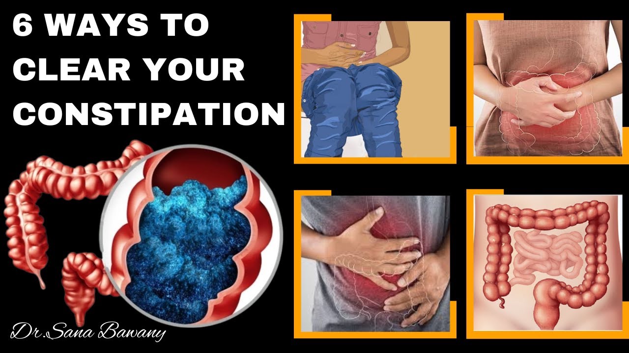 6 Ways to Get Rid of Constipation - YouTube